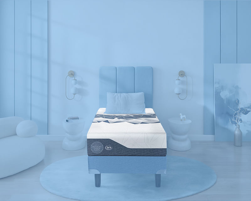 Colchón Luisiana 1 Plaza (80x190 cm) de Resortes Pocket - Serta